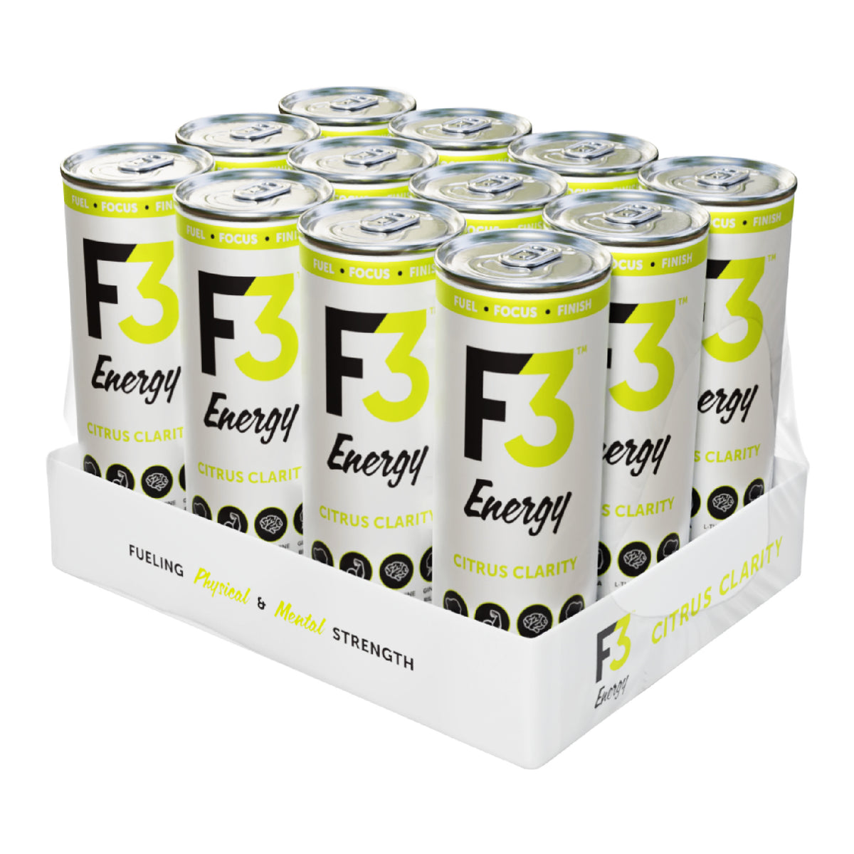 Citrus Clarity Energy Drink | F3 Energy Drink | F3 Energy LLC