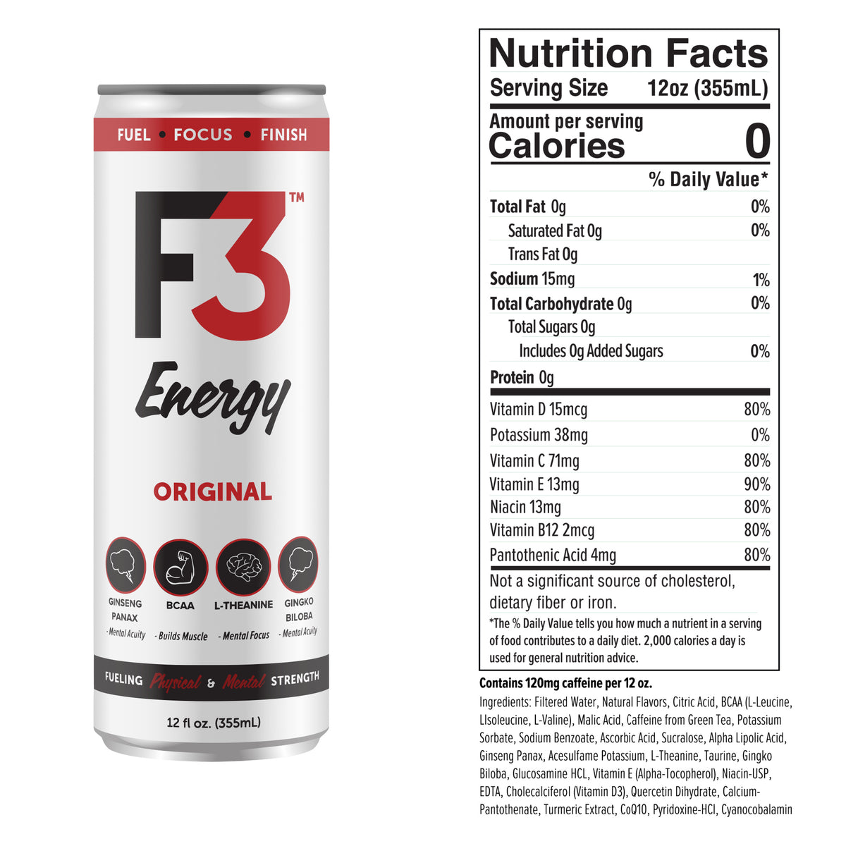 F3 Energy Original Drink | F3 Original Drink Pack | F3 Energy LLC