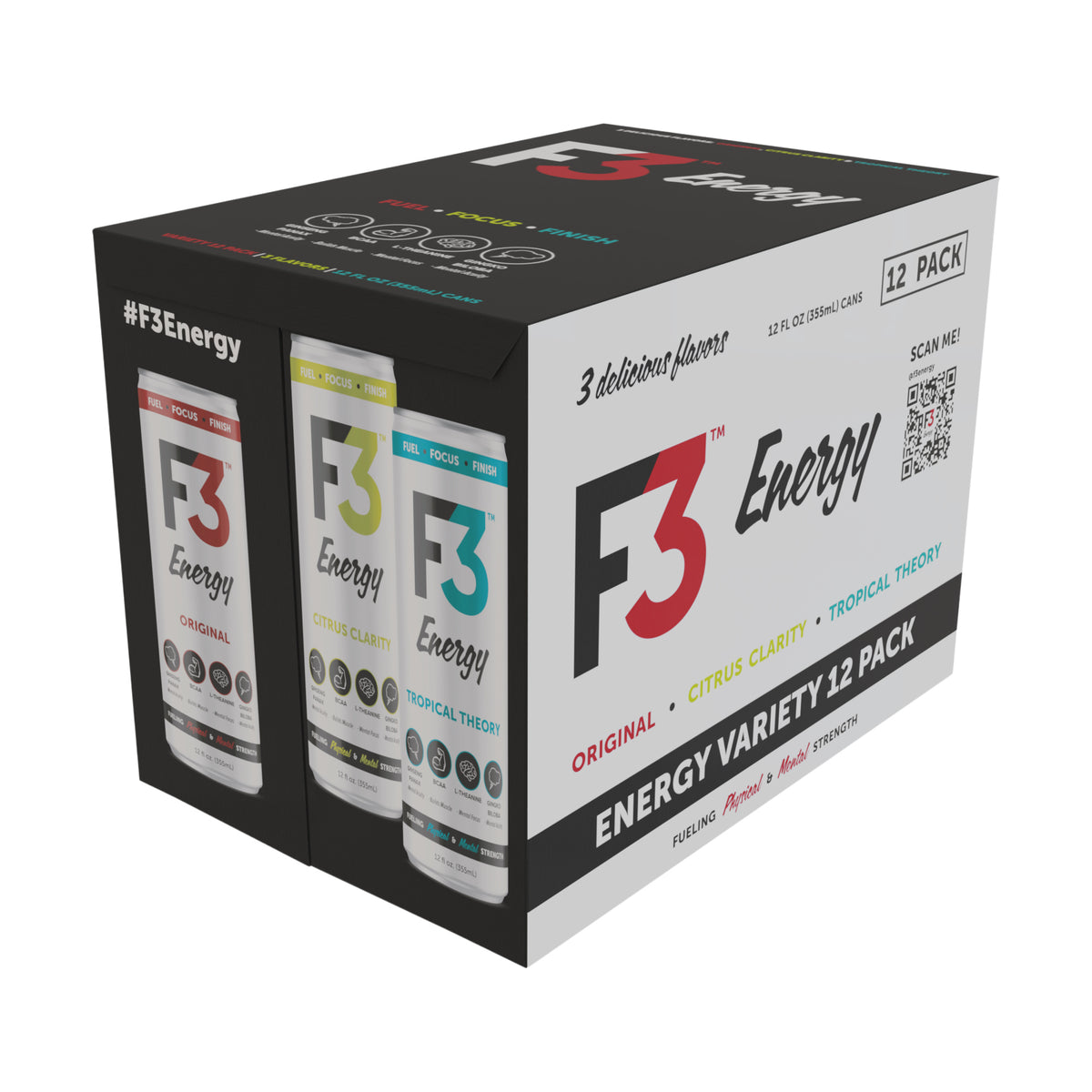 F3 Energy Variety Pack | F3 Energy Variety 12 Pack | F3 Energy LLC