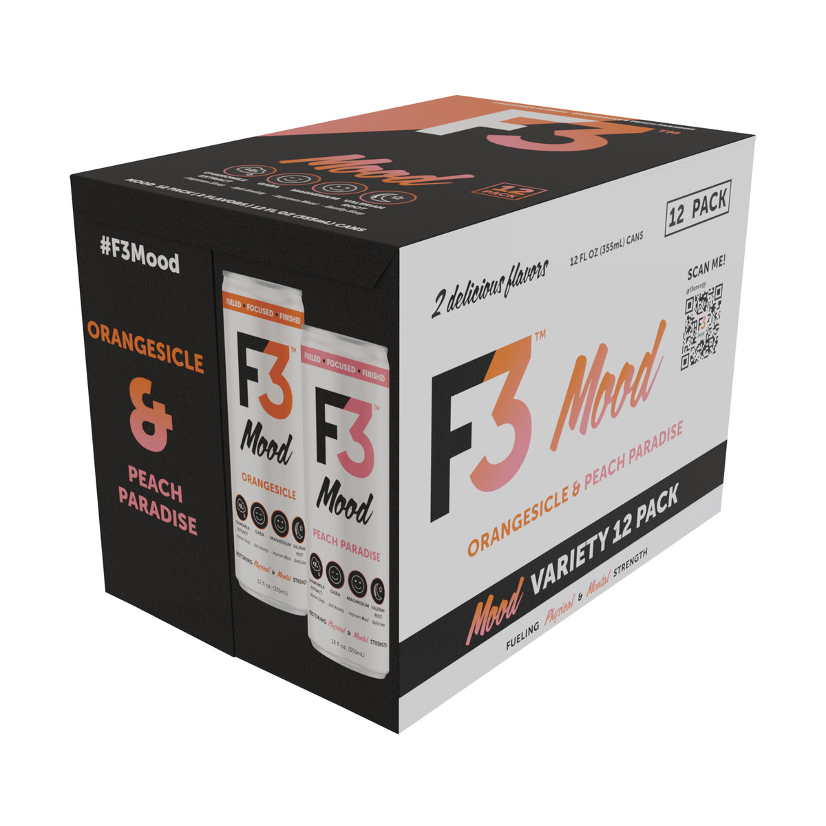 F3 Mood Variety Pack | Mood Variety Pack Drink | F3 Energy LLC