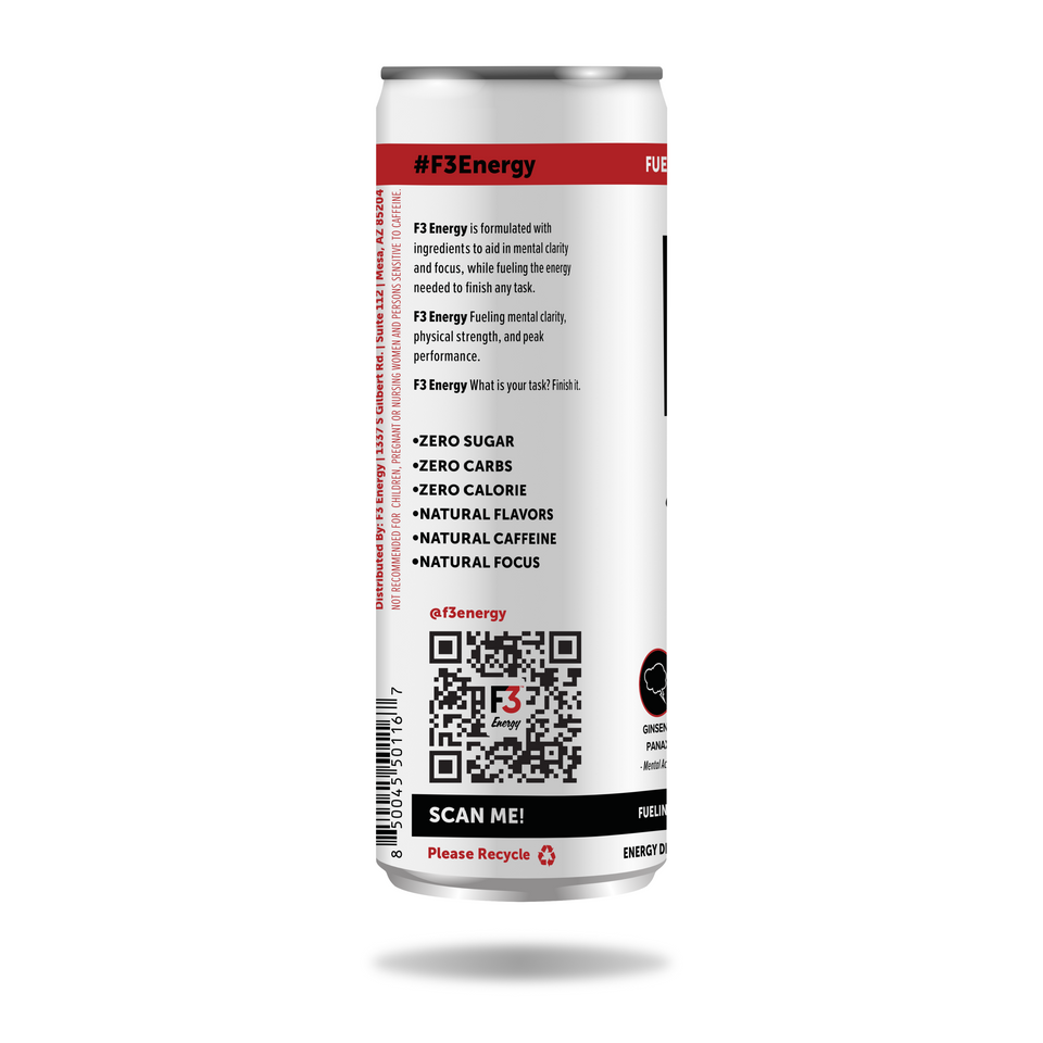 F3 Energy Original Drink | F3 Original Drink Pack | F3 Energy LLC
